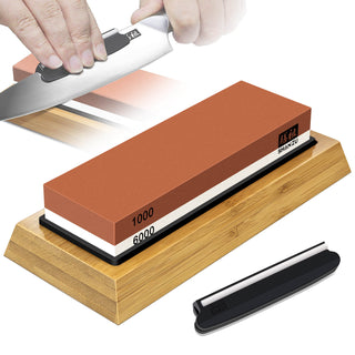 2 en 1 #1000/#6000 Grit | Pierre à aiguiser | SHAN ZU