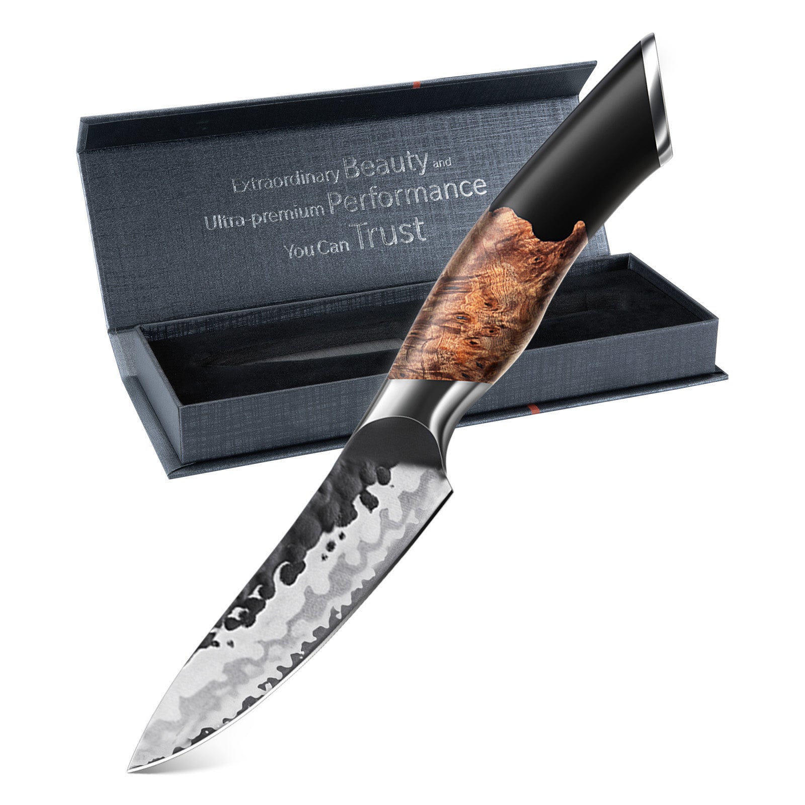 SHANZU Japanese Paring Knife 3.75″ | Sharp Peeling Knife Kitchen Knife ...