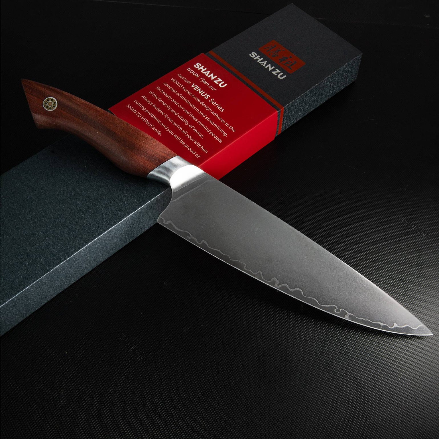 Chef 8 "kitchen knife | American steel kitchen knife S35VN with gift ...